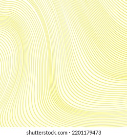 White Abstract Background Yellow Line Wave Stock Vector (Royalty Free ...