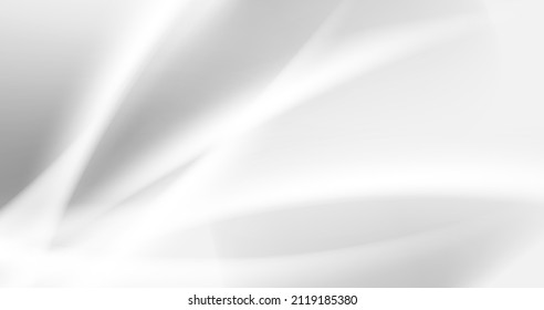 White Abstract Curve Flows Light Shape Stock Vector (Royalty Free ...