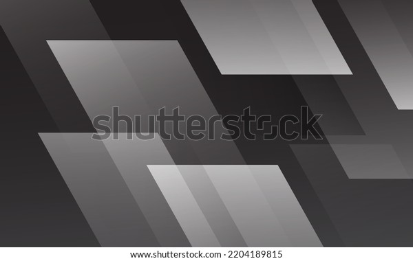 White Abstract Tech Geometric Modern Background Stock Vector (Royalty ...