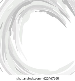 White Background Abstract Border Vector Illustration Stock Vector ...