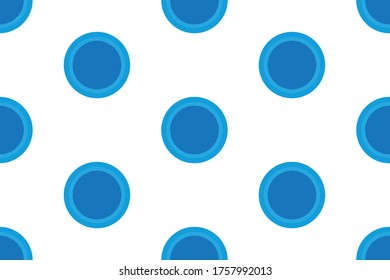 White Background Big Blue Dots Wrapping Stock Vector (Royalty Free ...