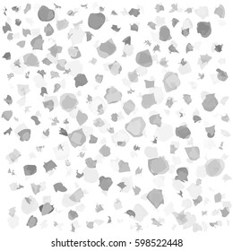 White Background Random Gray Curve Circles Stock Vector (Royalty Free ...