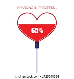 292 Cable Charger Heart Images, Stock Photos & Vectors | Shutterstock