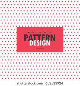 White Background Small Red Dots Vector Stock Vector (Royalty Free ...