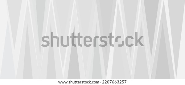 White Background Wide Neutral Geometric Wallpaper Stock Vector (Royalty ...