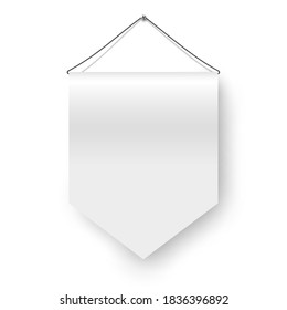 White Banner Poster Vector Illustration Stock Vector (Royalty Free ...