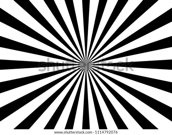 White Black Ray Burst Style Background Stock Vector (Royalty Free ...