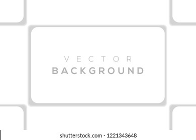 White Board Background Template Design Stock Vector (Royalty Free ...