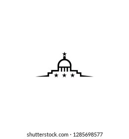 White Building Logo Stock Vector (Royalty Free) 1285698577 | Shutterstock