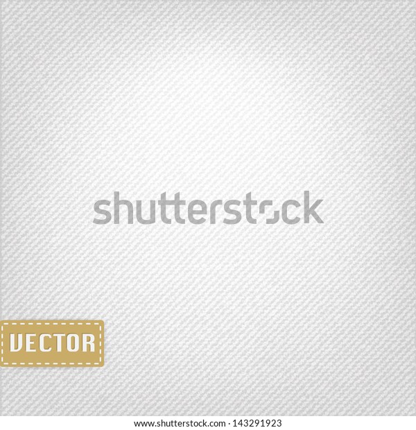 White Clean Fabric Texturevector Eps10 Stock Vector (Royalty Free ...