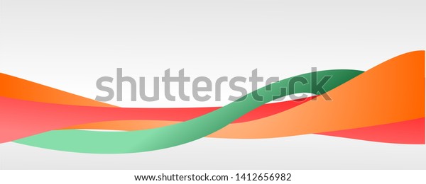 White Colorfull Liquid Abstract Background Design Stock Vector (Royalty ...