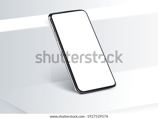 White Cubic Boxes Mobile Phone On Stock Vector (Royalty Free ...