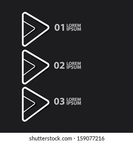 White Cut Paper Design Template On Stock Vector (Royalty Free ...