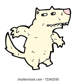 White Dog Cartoon Stock Vector (Royalty Free) 72342550 | Shutterstock