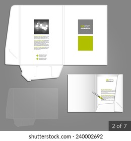 Folder Design Stock Vector (Royalty Free) 163421276