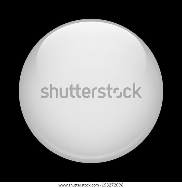White Glass Sphere Stock Vector (Royalty Free) 153272096