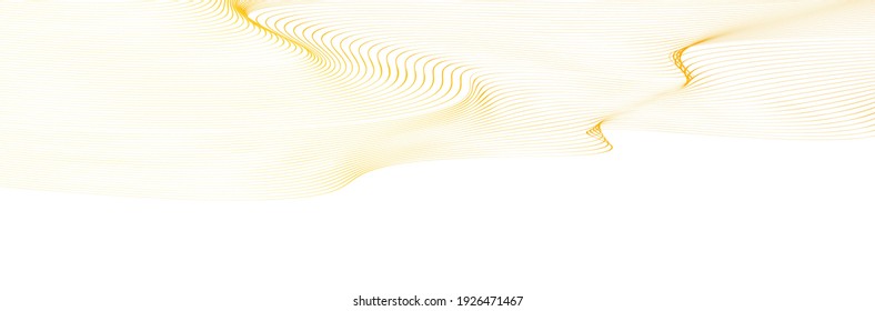 White Gold Background Wave Background Stock Vector (Royalty Free ...