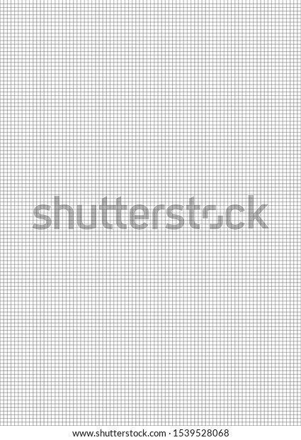White Graph Paper Black Lines A4 Stock Vector (Royalty Free) 1539528068 ...