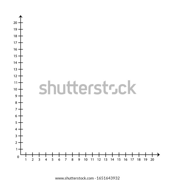 White Graph Paper Black Graph Lines Stock Vector (Royalty Free ...