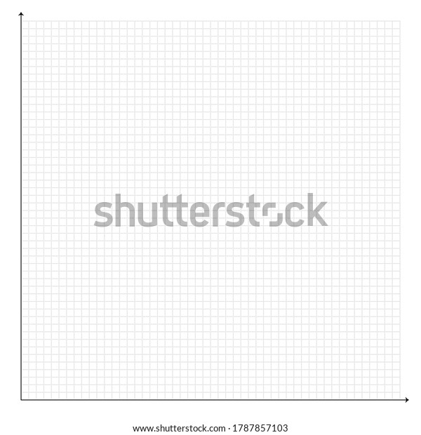 White Graph Paper Black Lines Black Stock Vector (Royalty Free ...