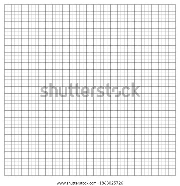 White Graph Paper Black Lines Square Stock Vector (Royalty Free ...