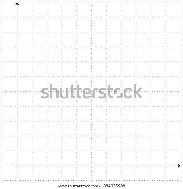 White Graph Paper Black Lines Black Stock Vector (Royalty Free ...