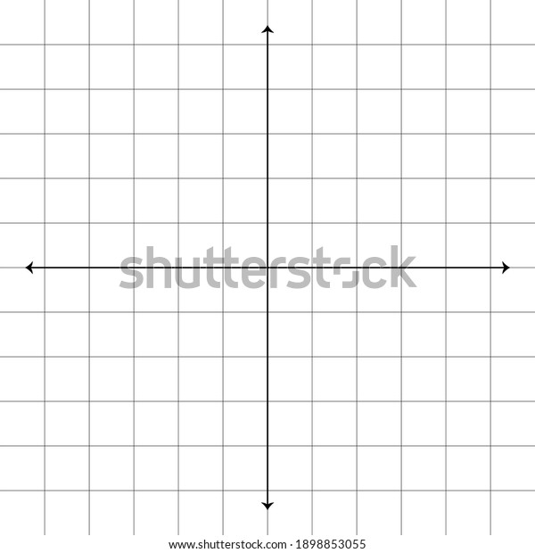 White Graph Paper Black Lines Black Stock Vector (Royalty Free ...