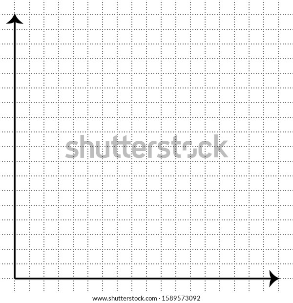 White Graph Paper Black Point Pattern Stock Vector (Royalty Free ...