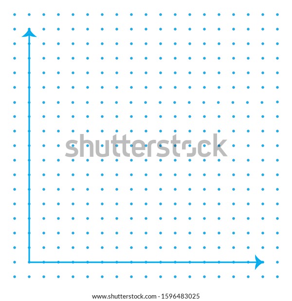 White Graph Paper Blue Color Lines Stock Vector (Royalty Free ...
