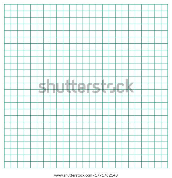 White Graph Paper Green Lines Stock Vector (Royalty Free) 1771782143 ...
