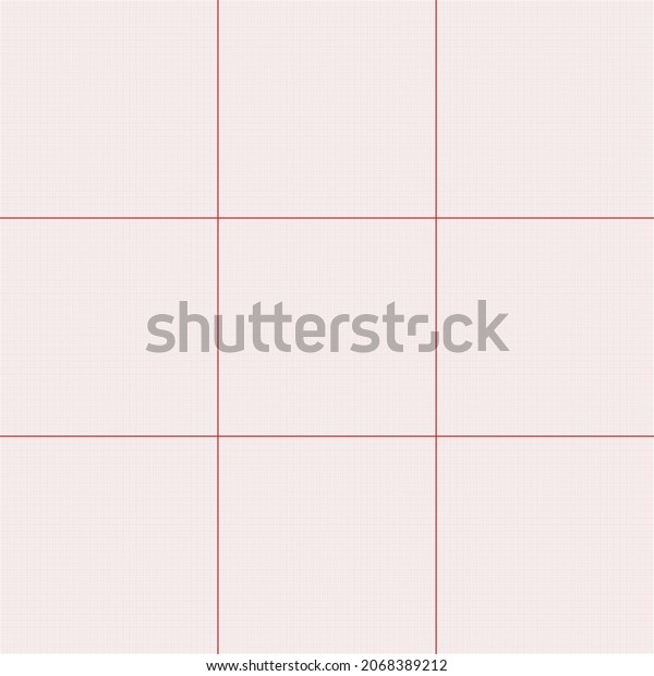 White Graph Paper Red Lines Square Stock Vector (Royalty Free ...