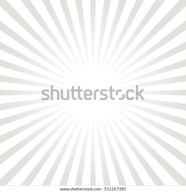 White Gray Ray Burst Style Background Stock Vector (Royalty Free) 151267385