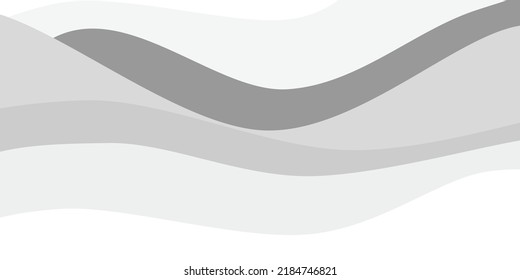 White Grey Abstract Wave Background Texture Stock Vector (Royalty Free ...