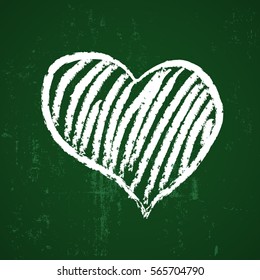 White Heart Hand Drawn Stock Vector (Royalty Free) 565704790 | Shutterstock