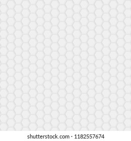 White Hexagon Background Stock Vector (Royalty Free) 1182557674 ...
