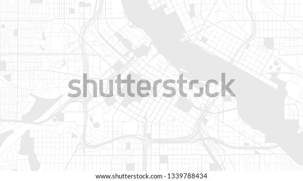 White Map City Digital Art Background: vector de stock (libre de ...