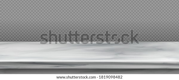 White Marble Table Top Stone Display Stock Vector (Royalty Free ...