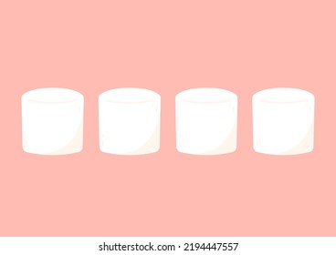 Marshmallow Logo Design Marshmallow Symbol Vector: เวกเตอร์สต็อก (ปลอด ...