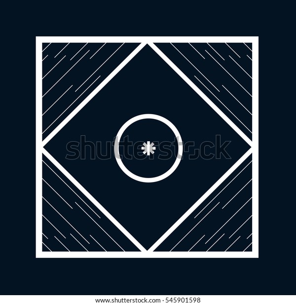 White Modern Logo Design Stock Vector (Royalty Free) 545901598 ...