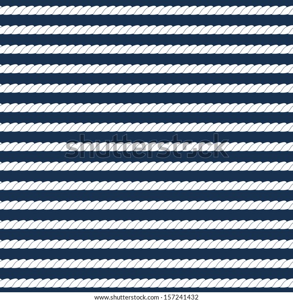 White Navy Rope Stripes On Dark Stock Vector (Royalty Free) 157241432 ...
