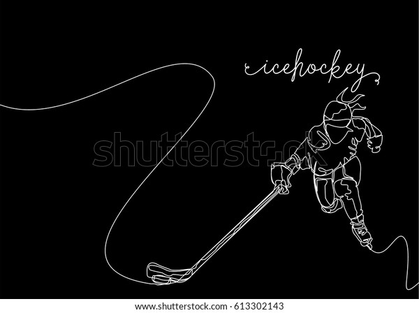 White One Line Drawing Continuous Line Stock Vector (Royalty Free ...