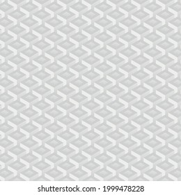 White Perspective Isometric Squares Series Stock Vector (Royalty Free ...