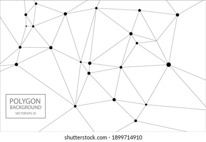 White Polygon Background Abstract Background Website Stock Vector ...