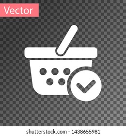 Silver Shopping Basket Check Mark Icon: เวกเตอร์สต็อก (ปลอดค่าลิขสิทธิ์ ...