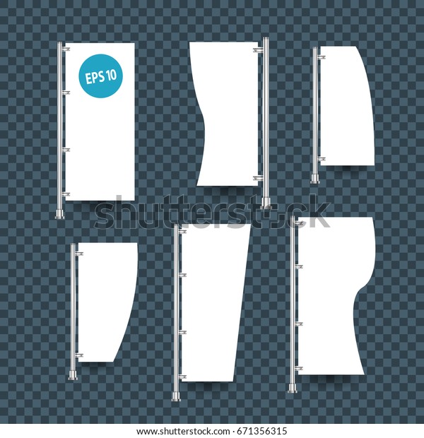 White Simple City Banners Stock Vector (Royalty Free) 671356315 ...