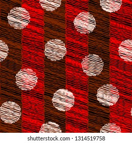 White Spots Texture On Background Brown Stock Vector (Royalty Free ...