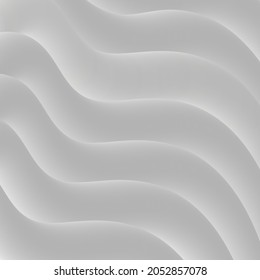 White Stripe Waves Pattern 3d Render Stock Vector (Royalty Free ...