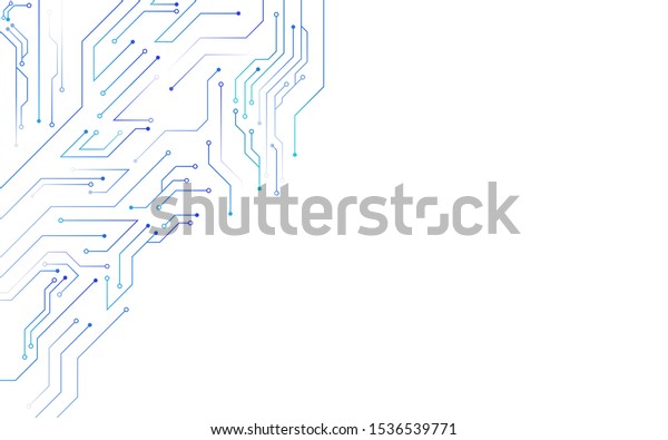 White Technology Background Circuit Diagrams Stock Vector (Royalty Free ...