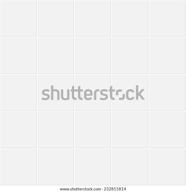White Tile Texture Seamless Background Eps10 Stock Vector (Royalty Free ...