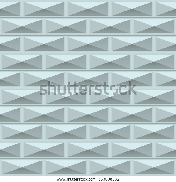 White Tiles Texture Seamless Pattern Stock Vector (Royalty Free ...